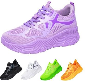 Generic Baskets orthop&eacute;diques pour femme - Confortables - Pour la marche, le tennis, la course &agrave; pied, la gym, lathl&eacute;tisme, le fitness - Respirantes et l&eacute;g&egrave;re