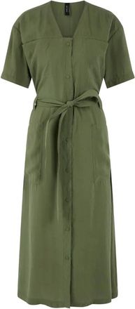 Marc Cain Femme, Robes, Vert, Taille: 42 FR Maxi Robes