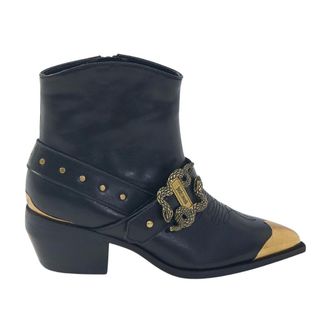 Just Cavalli Texano - Femme - Chaussures - Noir - Taille: 38 EU