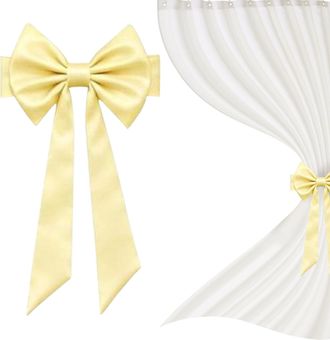 Generico Weihnachtsschleifen f&uuml;r St&uuml;hle, universal, elastisch, f&uuml;r Zuhause, Party, Weihnachten, f&uuml;r Hochzeiten, Mahlzeiten, Urlaub, Ostern, Drau&szlig;en, Innenberei