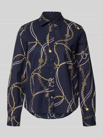 GANT Regular Fit Bluse im Allover-Look