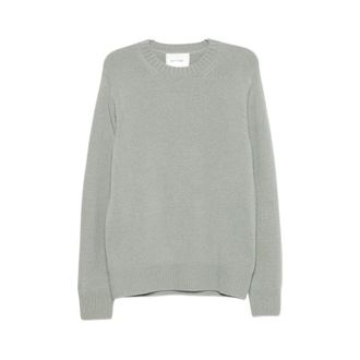 Soft Goat Regular Fit Rundhals - - Knitwear - Herren - Grau - S