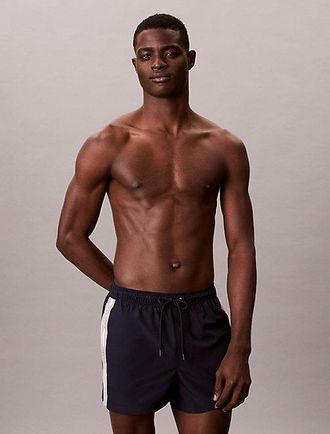 Calvin Klein Short de bain courts avec cordon de serrage - CK Icon