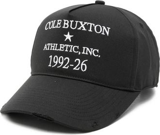 Cole Buxton Embroidered Distressed Baseball Cap