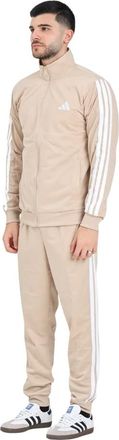 adidas Homme, Sport, Beige, Taille: S Tuta Basic 3 Stripe Tricot