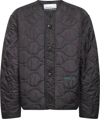 OAMC Oamc, Homme, Vestes, Noir, Taille: S Peacemaker Quilted Jacket