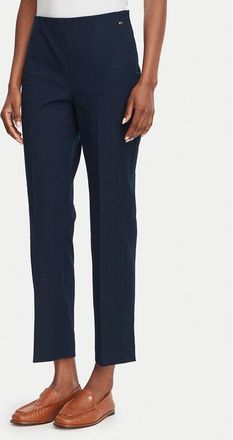 Tommy Hilfiger Stoffhose WW0WW51745 Dunkelblau Slim Fit