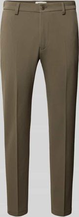 Drykorn Slim Fit Hose mit B&uuml;gelfalten Modell AJEND SMU
