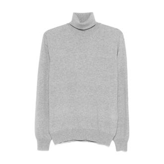 Gran Sasso Homme, Pulls, Gris, Taille: 2XL Pull Col Roul&eacute;