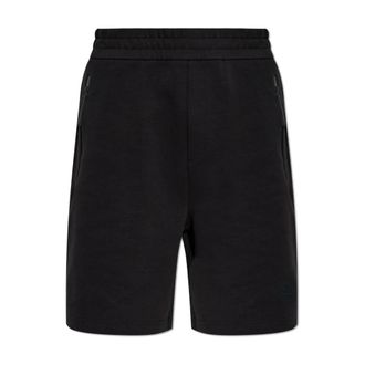 Moncler Sweatshorts mit Patch - - Shorts - Herren - Schwarzk - XL