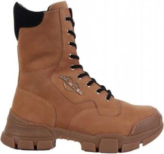 Love Moschino Femme, Chaussures, Brun, Taille: 38 EU Baskets Trek45 Vit