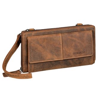 STILORD Violina Deluxe 3-in-1 Handytasche mit Geldb&ouml;rse zum Umh&auml;ngen Damen Leder Klein - Auch Als Handgelenktasche tragbar - Kleine Ledertasche Damen Echt-Led