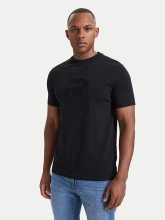 Karl Lagerfeld T-Shirt 755071 564250 Schwarz Regular Fit