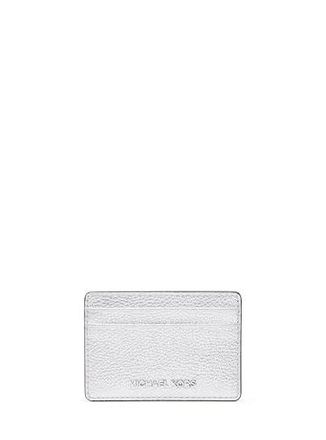 Michael Kors 32S4SJ6D1M-040 Card Holder Women Silver Size One Size