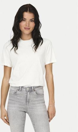Jacqueline de Yong T-Shirt Molly 15311675 Wei&szlig; Regular Fit