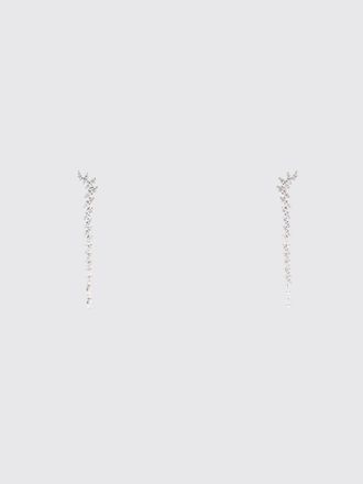Swarovski Boucles doreilles pendantes Mesmera en m&eacute;tal rhodi&eacute; avec cristaux