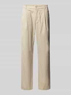 Replay Tapered Fit Chino mit Bundfalten Modell ADHANN