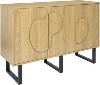 Paris Prix Buffet 3 Portes Calypso 120cm Marron
