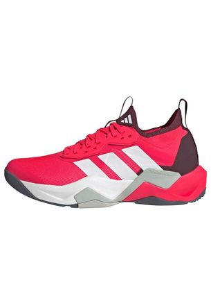 adidas Mens Rapidmove ADV 2 HIIT-Trainingsschuhe Lucid Red/Cloud White/Aurora Ruby 43 1/3