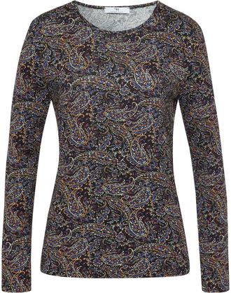 Peter Hahn Rundhals-Shirt Peter Hahn schwarz