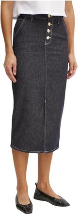 Karl Lagerfeld Denimrock - - Skirts - Damen - Gr&uuml;n - XS
