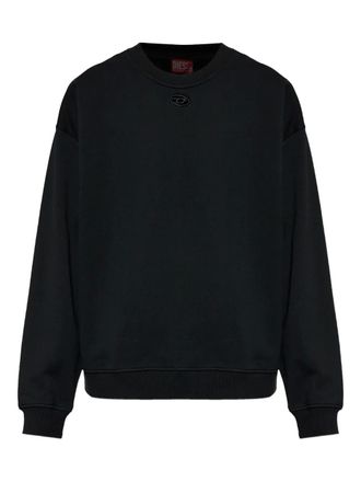 Diesel Pullover mit Logo - Schwarz