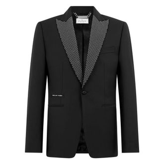 Philipp Plein Herren, Jacken, Schwarzk, 2XLGr&ouml;&szlig;e
