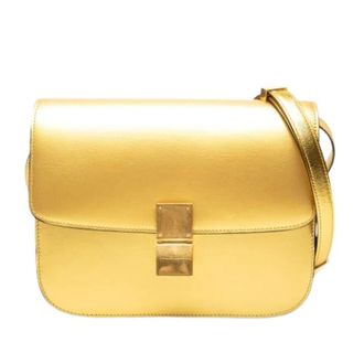 Celine Sac bandouli&egrave;re vintage Pre-owned - Femme - Pre-owned - Jaune - Taille: ONE Size