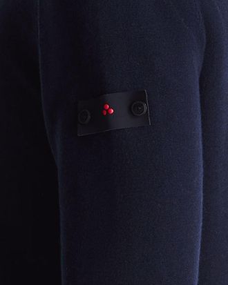 Peuterey Wool-Blend Crew-Neck Sweater - Blue