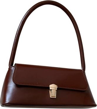 Beaupretty Sac &agrave; Bandouli&egrave;re Vintage PU Sac Main Femme &Eacute;l&eacute;gant &Eacute;paule Multifonctionnel et Confortable pour Usage Quotidien et Ext&eacute;rieur Design Pratique et Fonc&eacute;