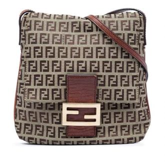 Fendi Pre-owned Canvas Crossbody Bag - - Pre-owned - Damen - Braun - ONE SIZE