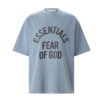 Fear of God Herren, Oberteile, Blau, LGr&ouml;&szlig;e