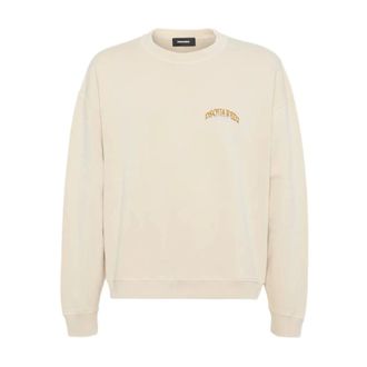 Dsquared2 SweaT-shirts - Homme - Sweatshirts et sweats &agrave; capuche - Beige - Taille: L