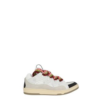 Lanvin Homme, Chaussures, Blanc, Taille: 46 EU Curb Baskets