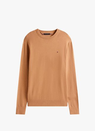 Tommy Hilfiger Pull col rond en coton et cachemire