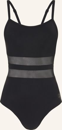 Arena Badeanzug Mesh Equals schwarz