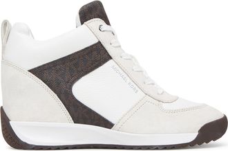 Michael Kors Sneakers MICHAEL Michael Kors Nikko S2 Wedge Trainer 43F6NKFS4S Wei&szlig;