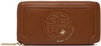 Beverly Hills Polo Club Geldb&ouml;rse CWBEO-BHPC-W1-009-SS26 Braun