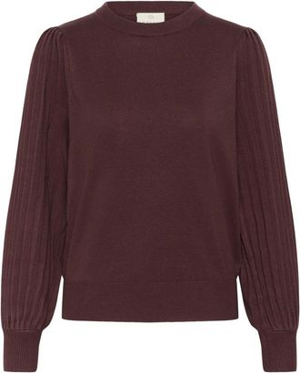 Kaffe Strickware - - Knitwear - Damen - Braun - L
