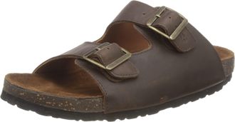 Hush Puppies Herren Nash-Schieberegler Schiebe-Sandalen, braun, 43 EU