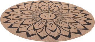 Cabilock Runde PVC Untersetzer Tischsets Hitzebest&auml;ndig Wasserabweisend F&uuml;r Hei&szlig;e T&ouml;pfe Pfannen Couchtisch Multifunktional