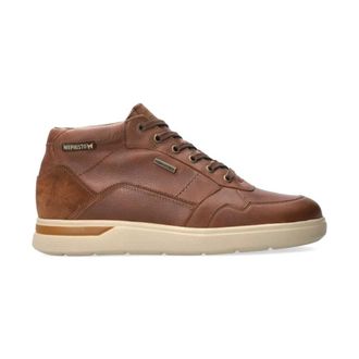 Mephisto Sportlicher Leder Kn&ouml;chelstiefel - - Shoes - Herren - Braun - 40 1/2 EU