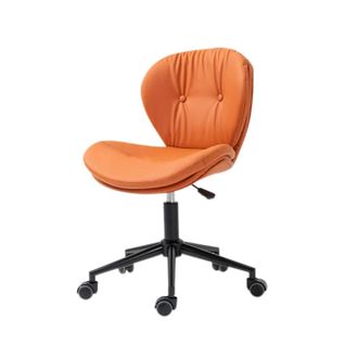 Generic Armloser Ergonomischer B&uuml;rostuhl, Computerst&uuml;hle, H&ouml;henverstellbar, Geeignet for Das Heimb&uuml;ro, Kann 200 Kg Tragen(Color1)