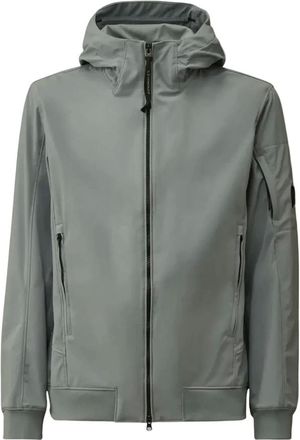C.P. Company C.p. Company, Homme, Vestes, Gris, Taille: XL Shell-R Hooded Lens Jacket