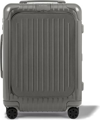 Rimowa Essential Sleeve Cabin Kabinenkoffer in Schieferglanz - Polycarbonat - 55x39x23