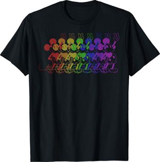 Disney Mickey Psychedelic Peace T-Shirt