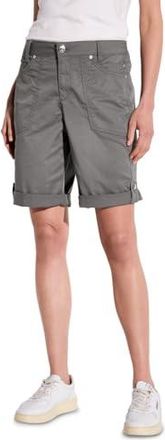 Street One A378686 Bermuda/Short, Gris Overcast, 44 Femme