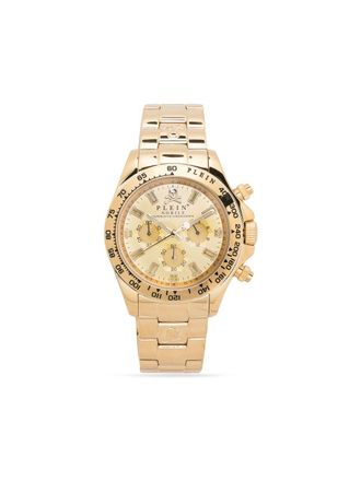 Philipp Plein Nobile Armbanduhr mit Quarzwerk 43mm - Gold