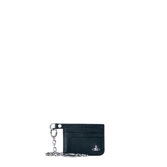 Vivienne Westwood Porte-cartes cha&icirc;ne plat - unisex - Accessoires - Noir - Taille: ONE Size