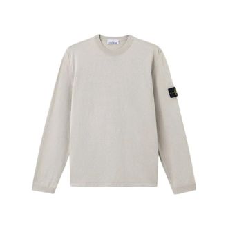 Stone Island Homme, Tops, Gris, Taille: L Hauts &agrave; manches longues